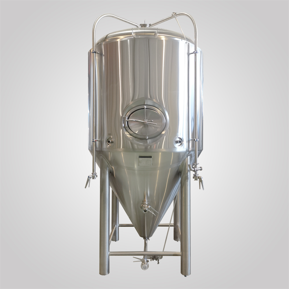 The Beer Fermentation Process In Tiantai Conical Beer Fermenters ...