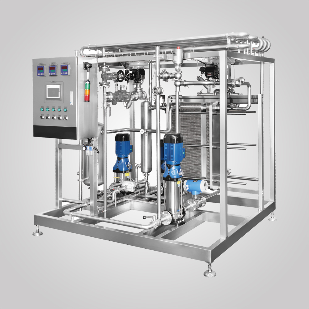 3000L/hr Plate Type Flash Pasteurizer | Tiantai® 2-150bbl Brewery ...
