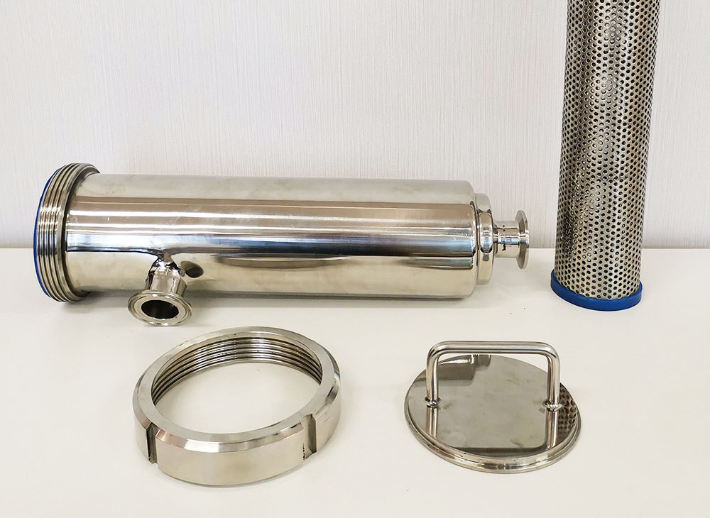 Pipe Filter for Heat Exchanger | Tiantai® 2-150bbl Brewery Equipment ...