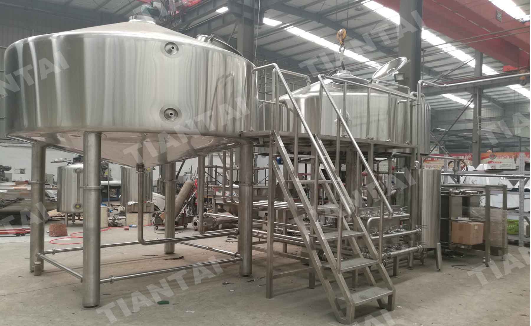 40BBL Steam Mash Tun/Mashing equipment | Tiantai® 2-150bbl Brewery ...