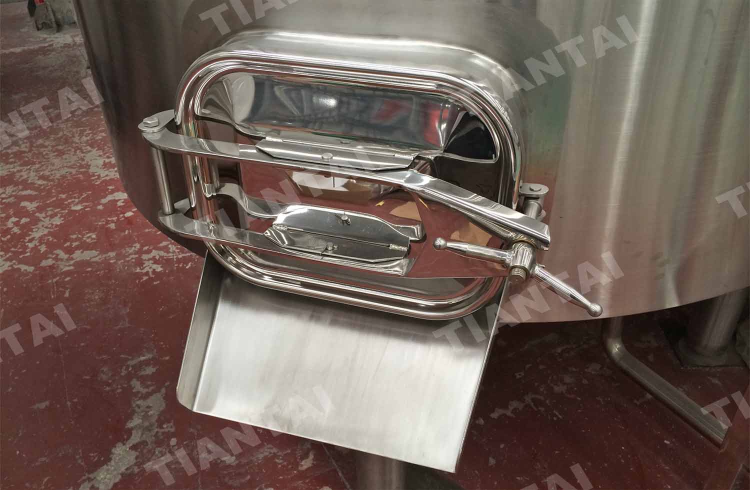 How to remove the spent grain out from the lauter tun | Tiantai® 2 ...