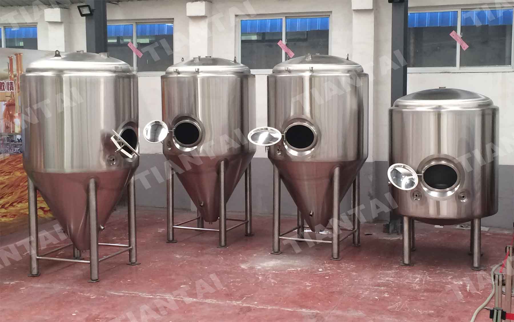 2000L Jacketed Beer Fermenters and Brite Tanks finished production ...
