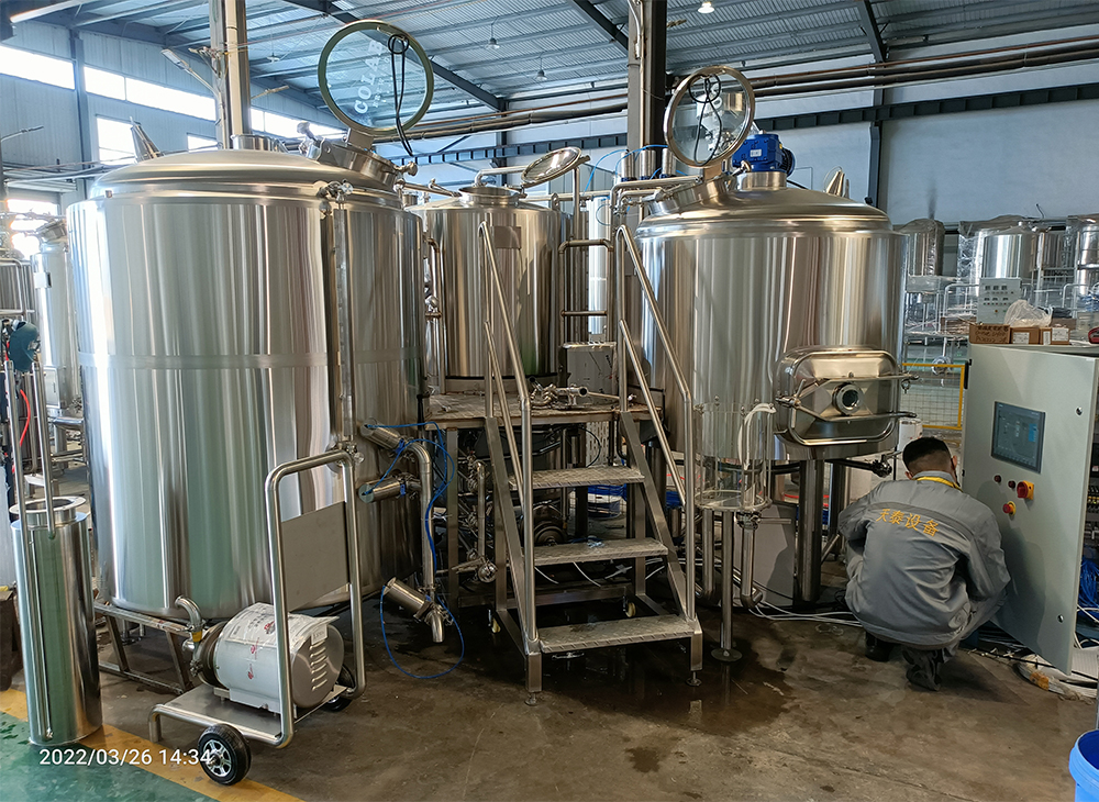 COLAB BREWING in New Zealand -1000L Brewery Equipment From Tiantai ...