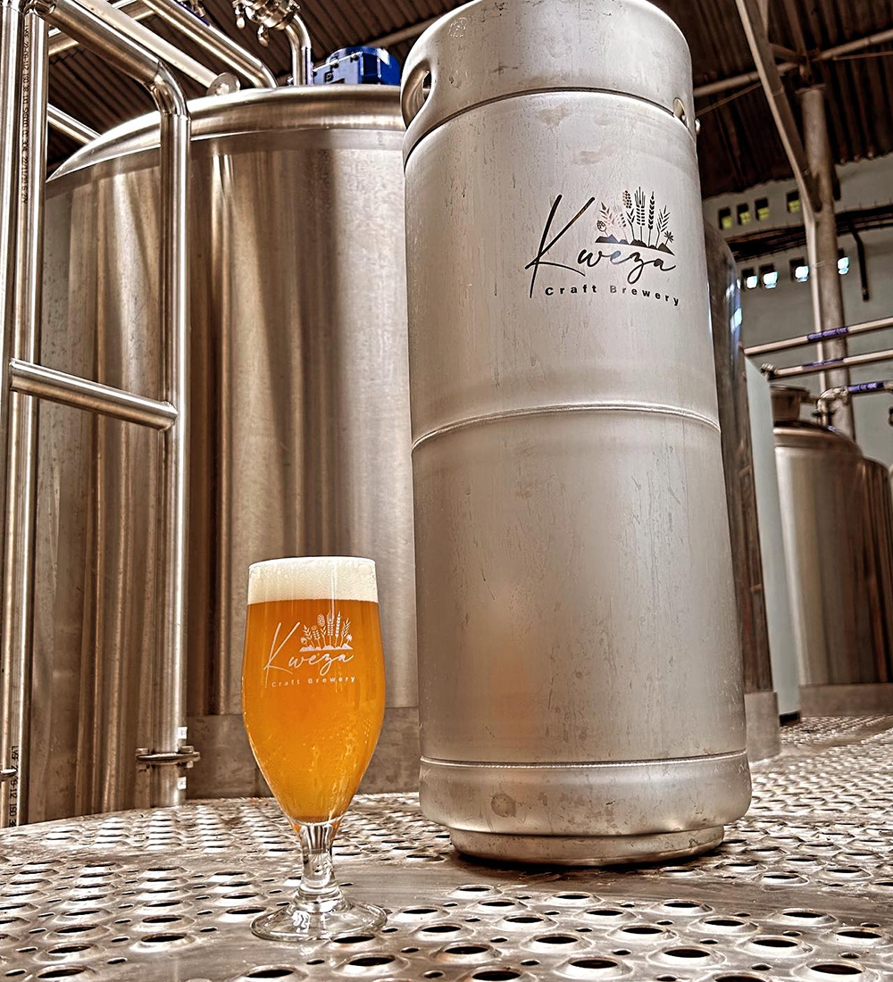 KWEZA craft brewery in Rwanda-10HL beer brewery equipment by Tiantai ...