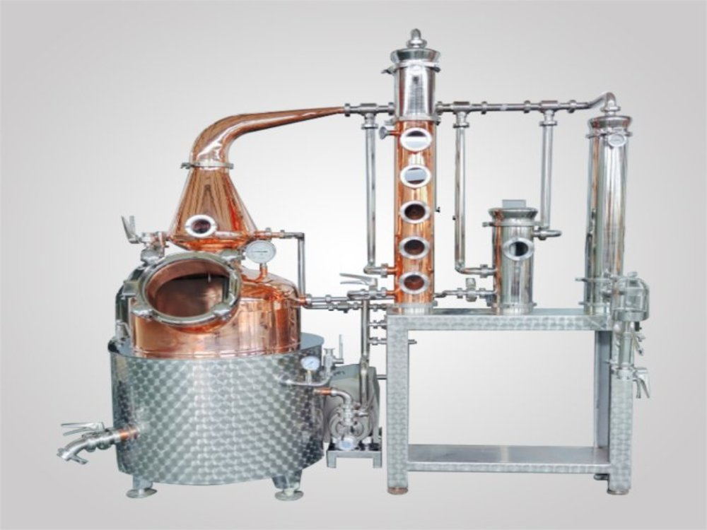 50L Copper Distilling Equipment | Tiantai® 2-150bbl Brewery Equipment ...