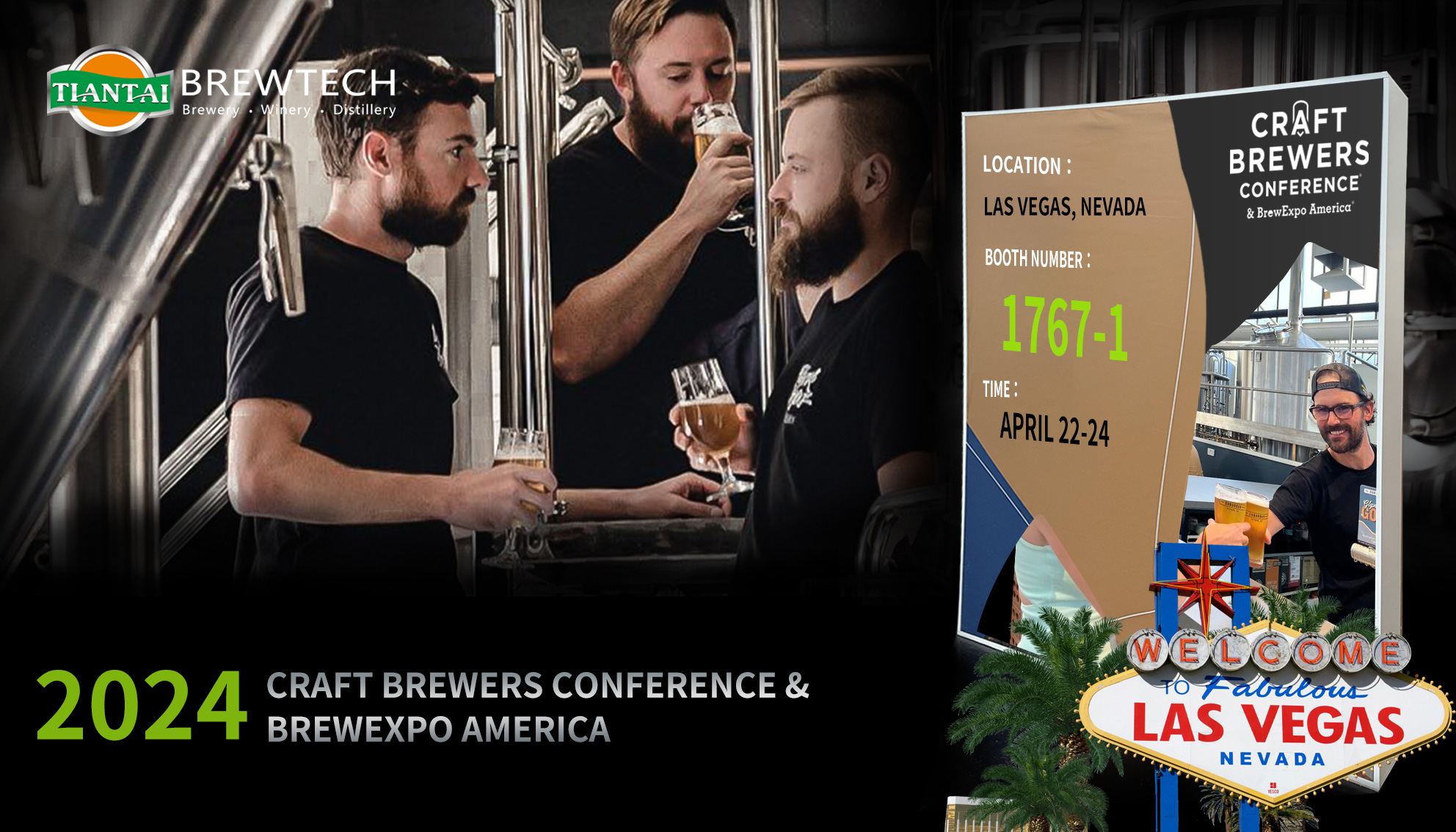 Tiantai Makes A Stunning Appearance At CBC 2024 - Tiantai® Beer Brewing ...