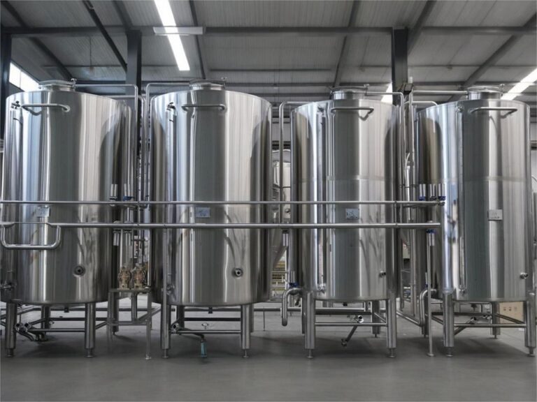 Craft Beer Brewery Cip Cleaning System Tiantai Beer Brewing Brewery